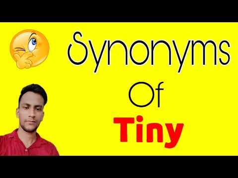 Tiny ka synonym | Tiny synonym | synonyms of Tiny
