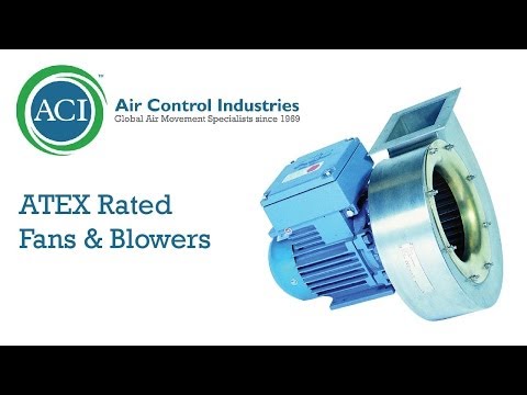 ATEX Approved Fans and Blowers from ACI | Industrial Fans