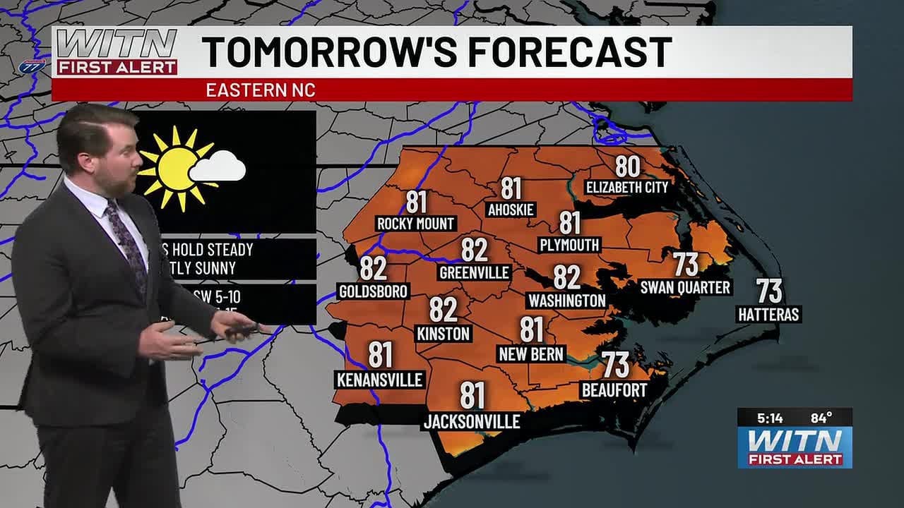 The stretch of sunshine is coming to an end soon