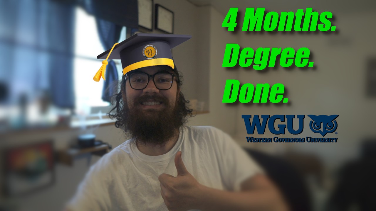 How I Finished My WGU Degree in 6 Months – 5 Tips to Accelerate Your Program