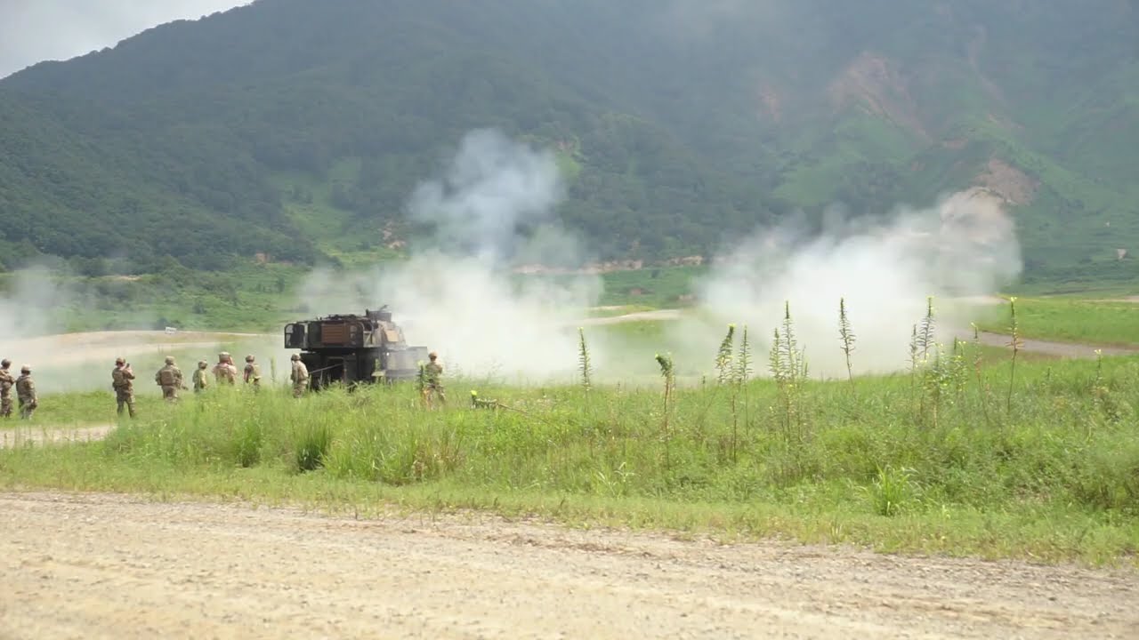 2nd Bn, 3rd FA M109A6 Paladin’s Zeroing Exercise