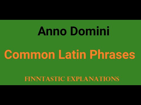 Common Latin Phrases Everybody Should Know #3