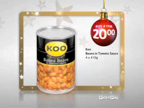 Pick n Pay Christmas Surprise Specials: 8 - 11 December