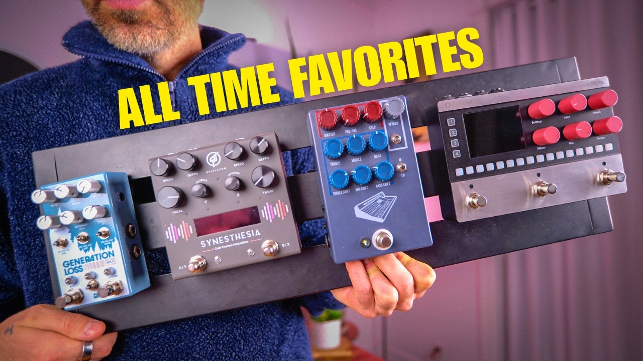 My all time favorite FX pedals for synths // Deep Dive!