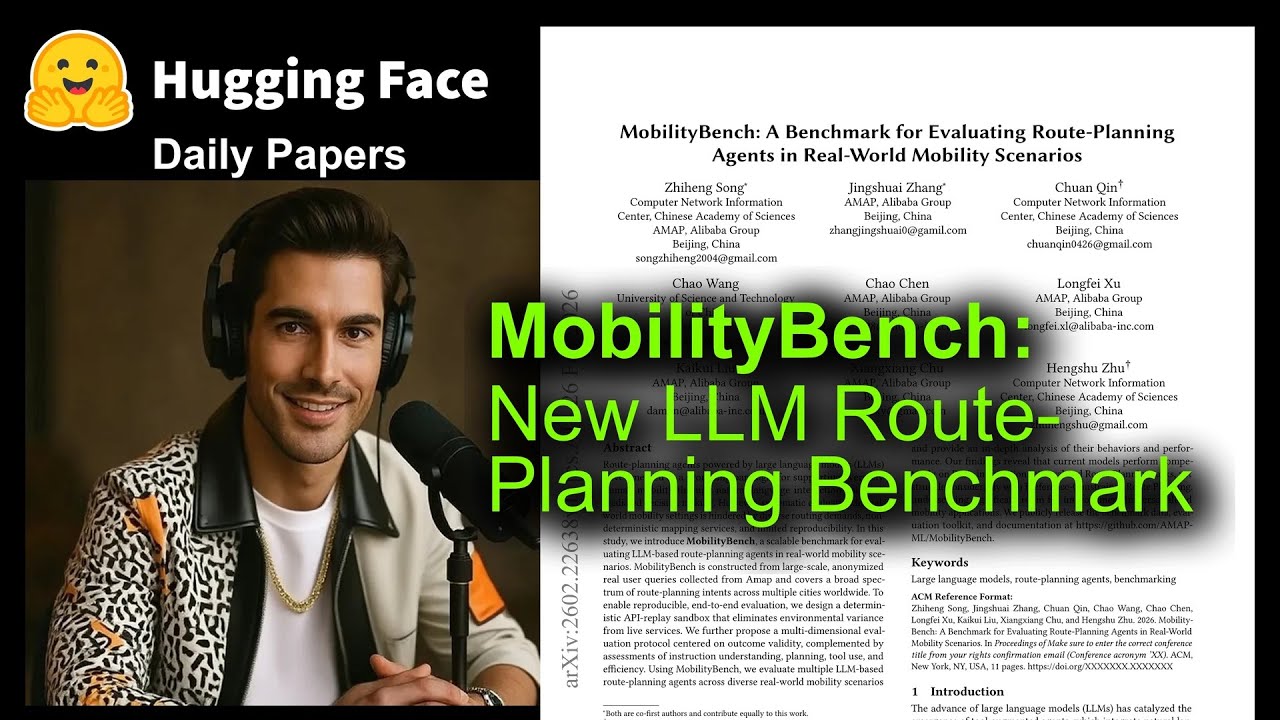 MobilityBench: New LLM Route-Planning Benchmark