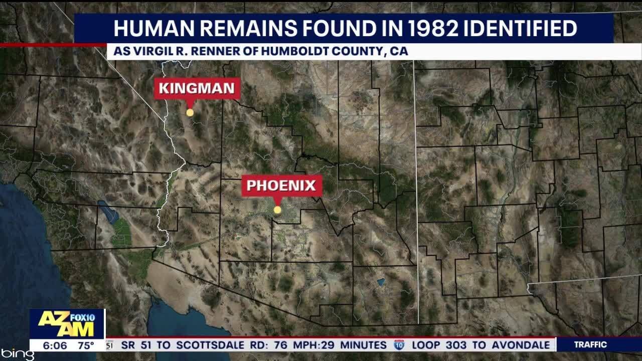 Human remains in Kingman identified 40 years later