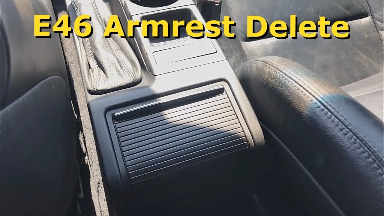 BMW E46 Armrest Delete (Project BMW E46)