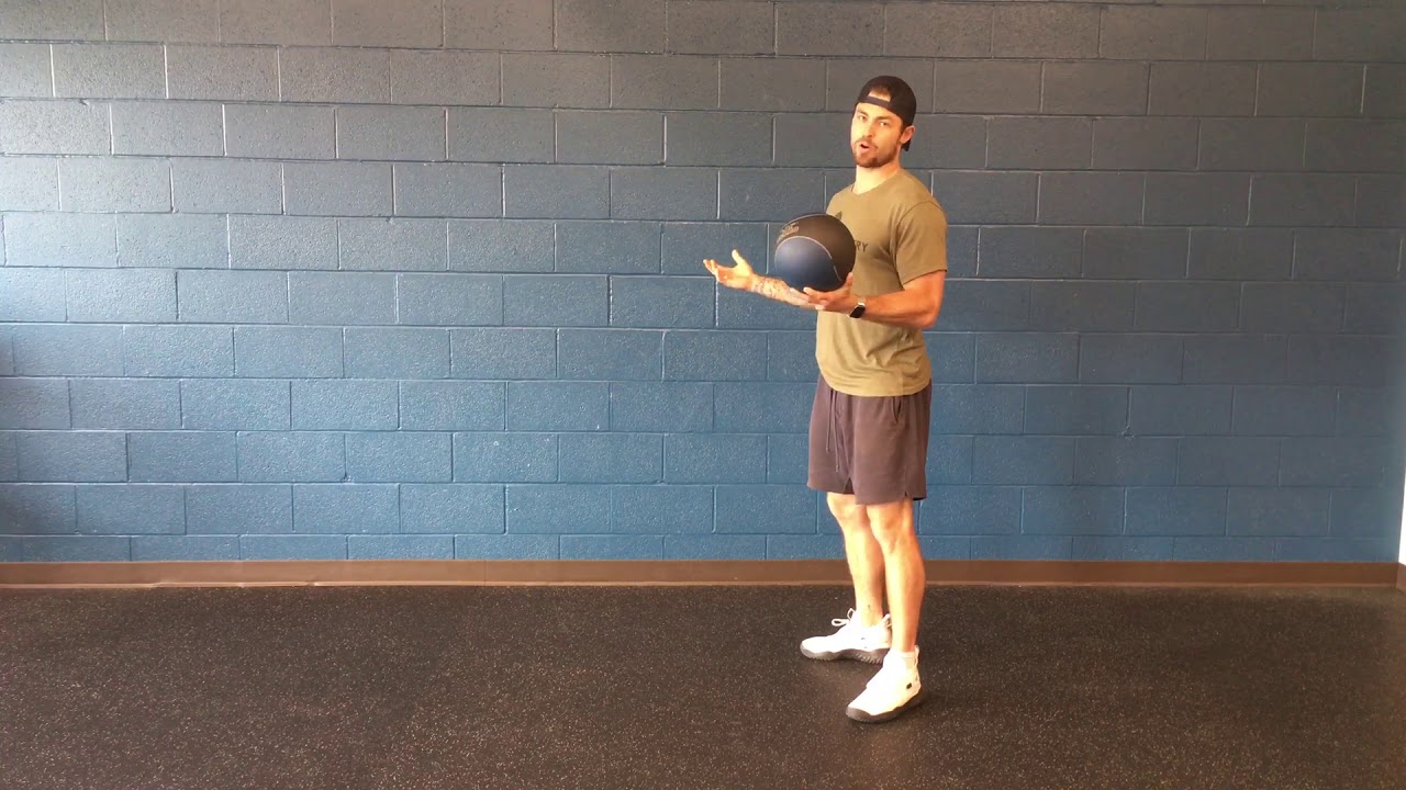 Medicine Ball Standing Side Toss