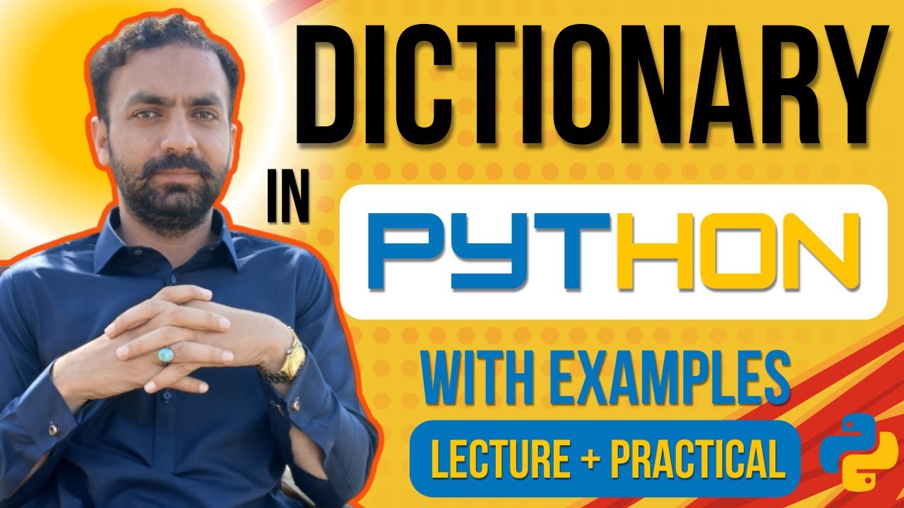 Lec-22: Dictionary in python with example | Python full Course