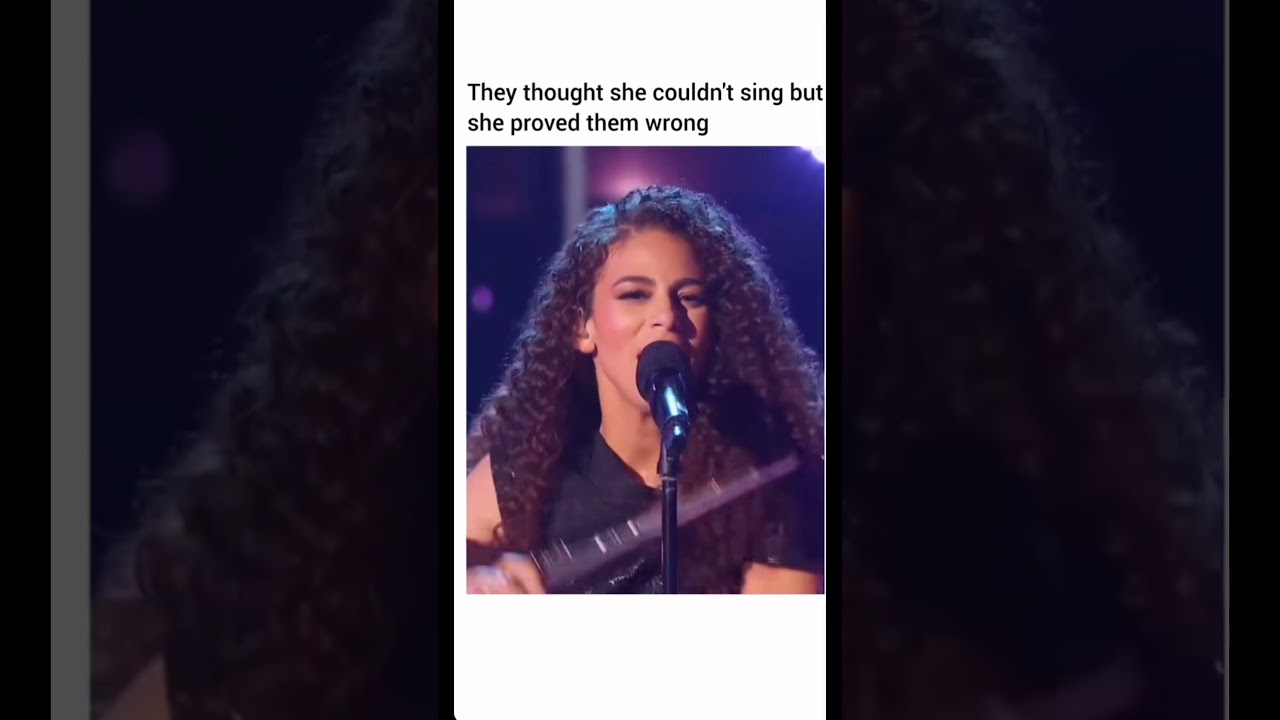 Samantha Johnson really blew them all away😳🔥 #viralmusic #fypシ゚viral #singing #vocal#trending