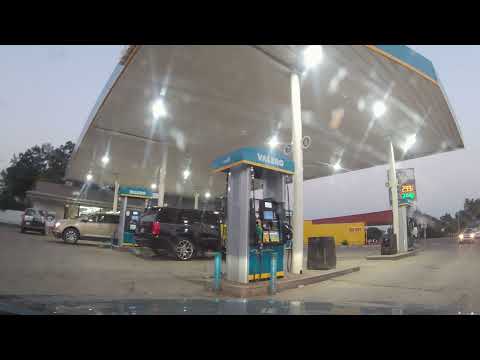 Driving through De Kalb, Texas