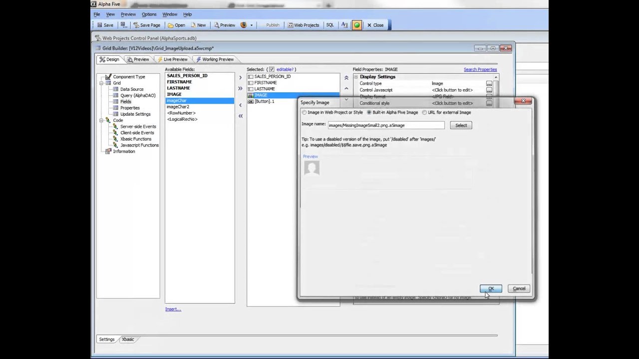 AA Image Upload - Features