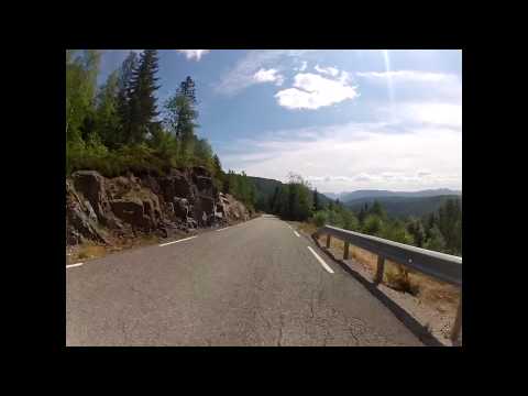 MC tur i Telemark - Lunde - Vrådal - Bandaksli - Dalen