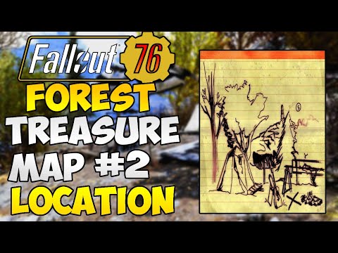 Forest Treasure Map 2 Location - Fallout 76