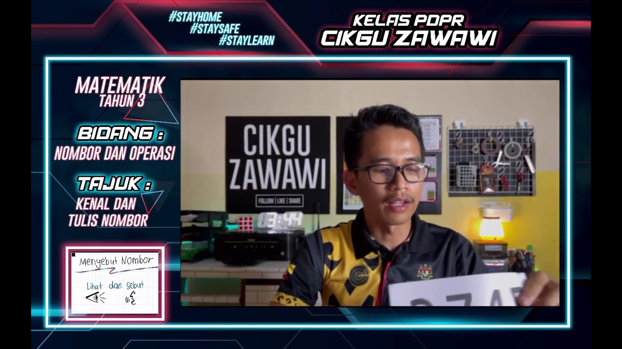 PdPR 1 | Matematik Tahun 3 (Nombor Bulat Hingga 10 000 | Nilai Nombor)