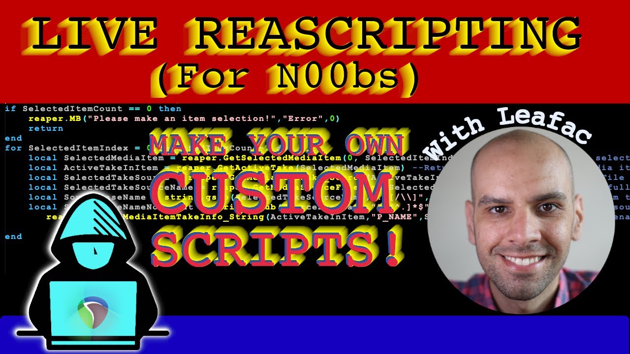 Live Scripting tutorial for beginners (With Leandro Facchinetti)