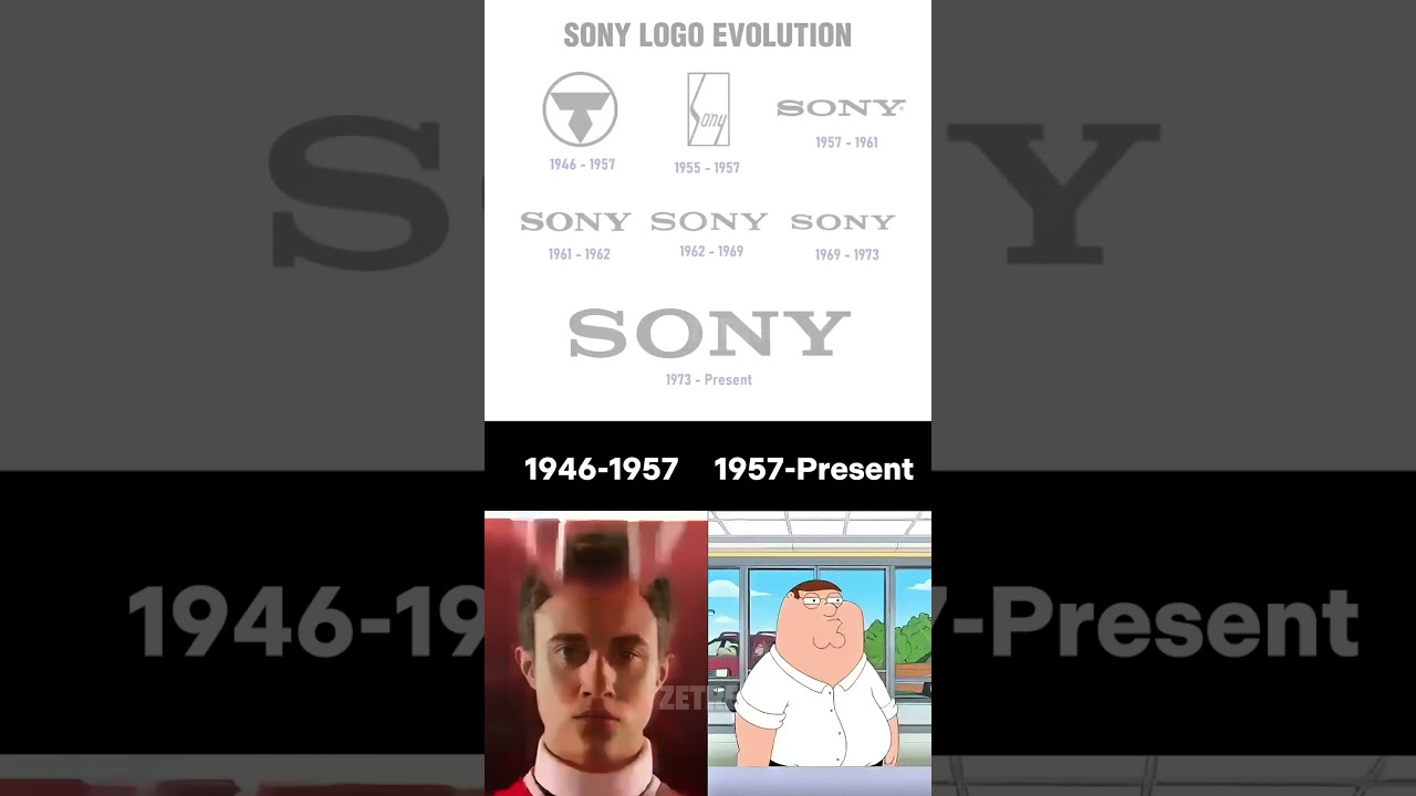 SONY Logo Evolution 😎