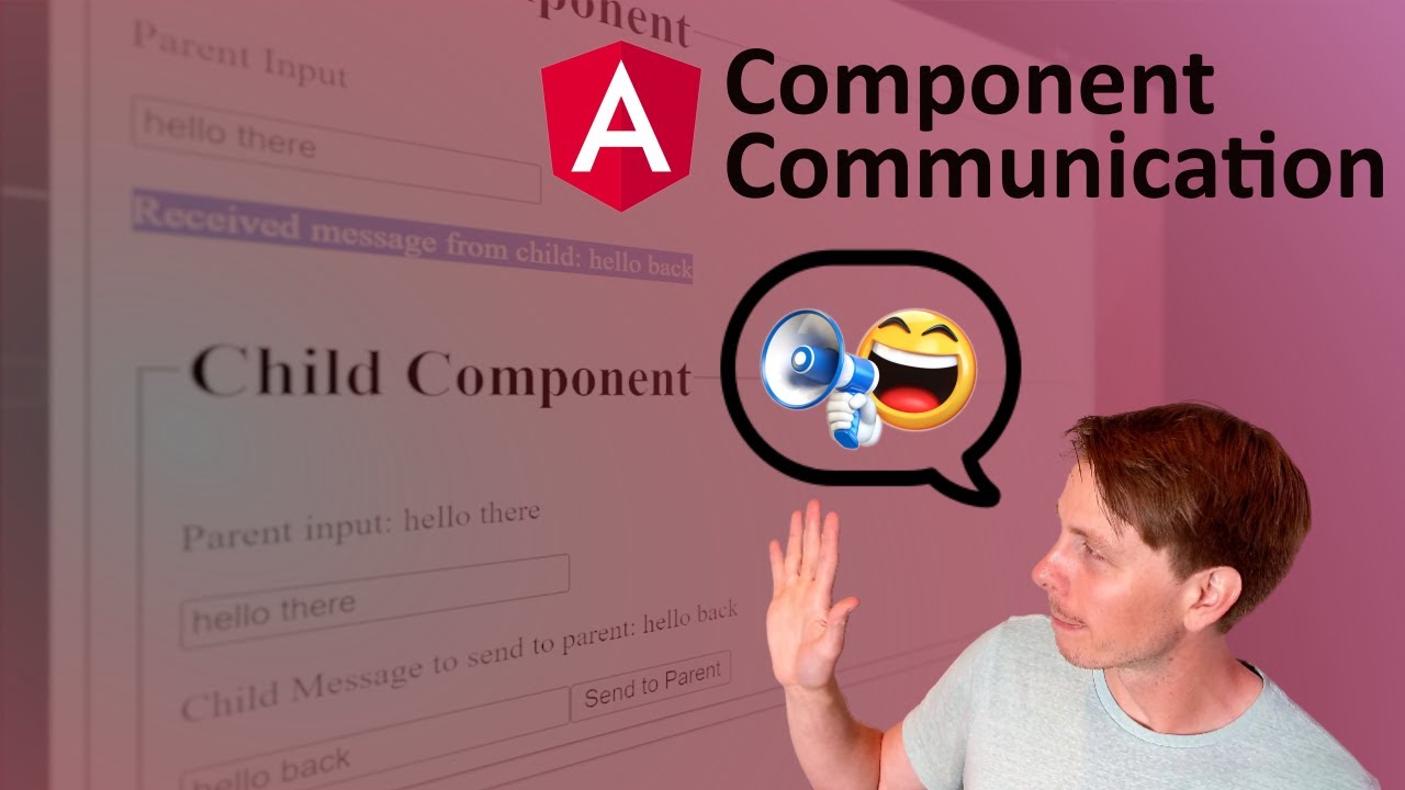 Angular Component Communication with live examples.