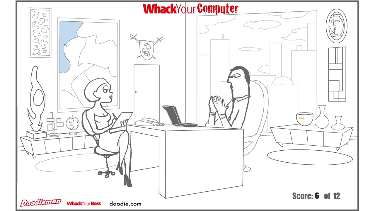 Whack Your Computer (Flash Game) All 12 Ways
