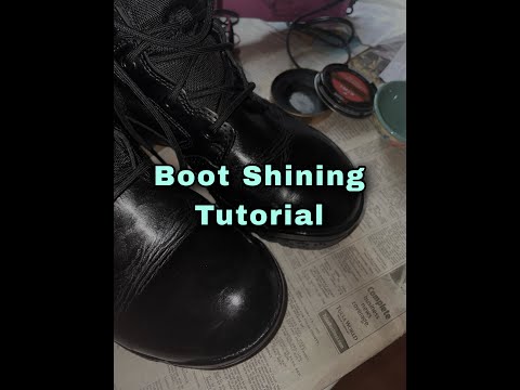 Boot Shining Tutorial