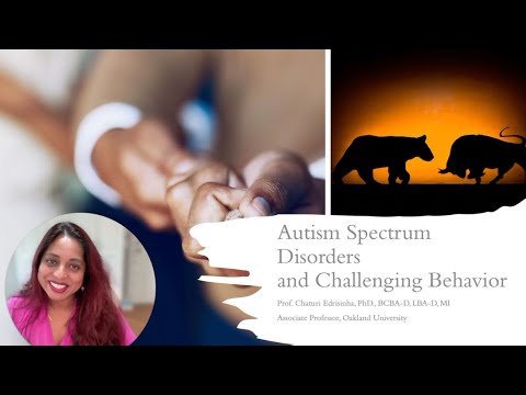 Autism and Challenging Behavior - Caregiver Tips with Dr. Edrisinha, PhD., BCBA-D, LBA-D