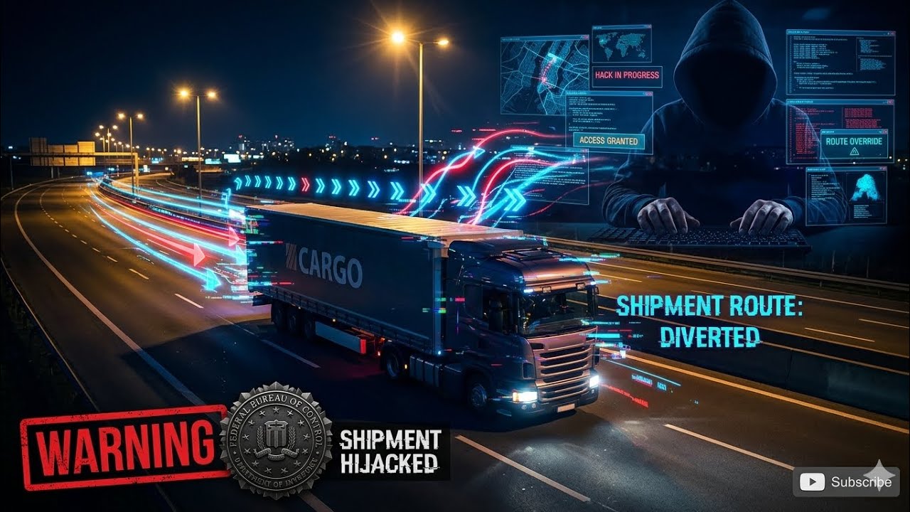 FBI Warning 🚨 Hackers Hijacking Cargo Shipments & Rerouting Deliveries | $725M Theft Surge #fbi #usa