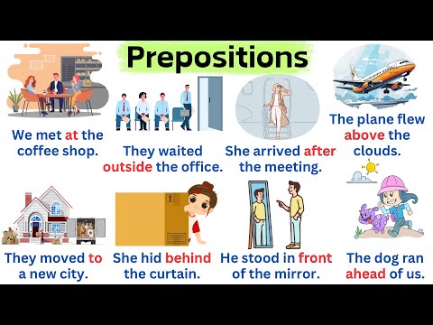 Learn English Prepositions | Prepositions in English with Examples | Learn Grammar Easily | Grammar