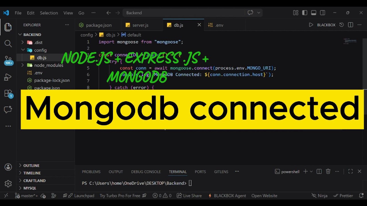 “MongoDB Connection in Node.js & Express | Fix All Errors | Beginner Guide 2026”