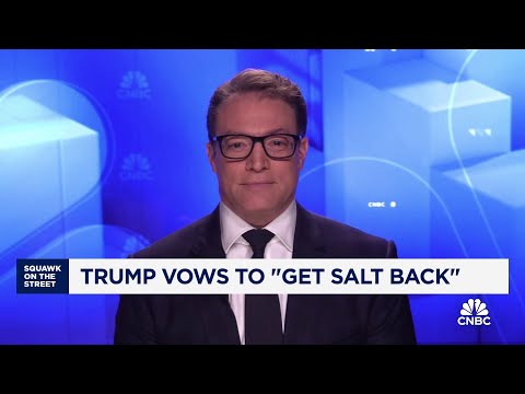 Trump, who signed SALT deduction cap into law, now vows to 'get SALT back'