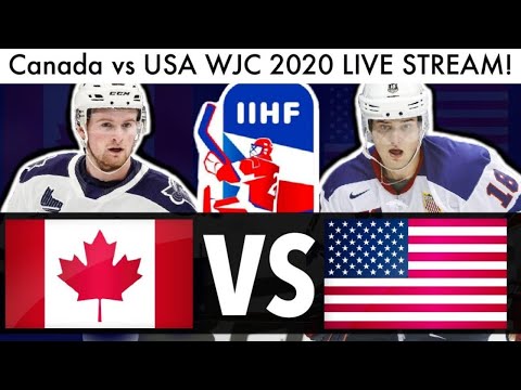 Canada vs USA WJC GAME LIVE STREAM! (2020 IIHF Reaction & World Juniors Lafreniere NHL Draft Talk)