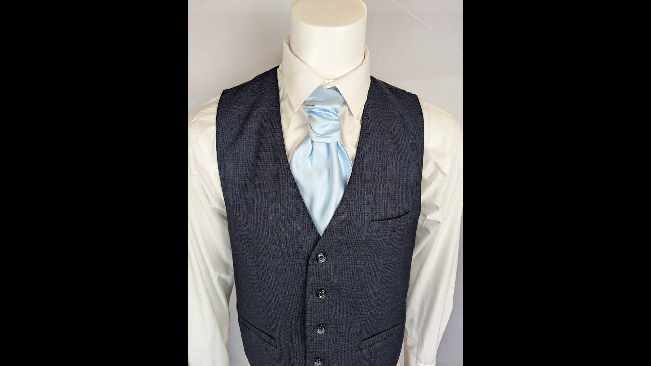 How Do I Tie A Self Tie Wedding Cravat? | Step-by-Step Guide