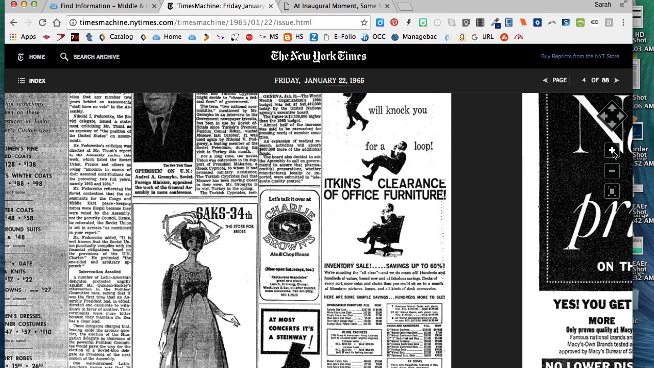 Searching News Archives