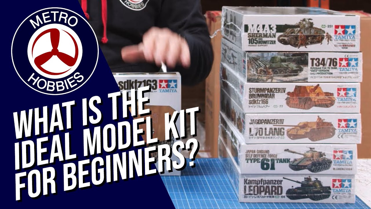 What's the ideal model kit for beginners? The Model Kit Basics