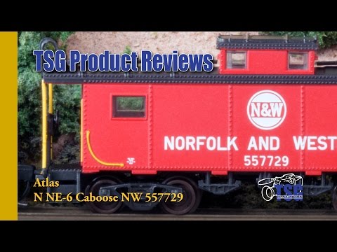 N Scale N&W Caboose Atlas Product Review