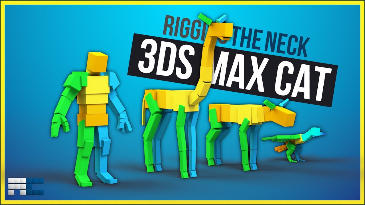 How to Rig a Neck - 3ds Max CAT Rigging Tutorial