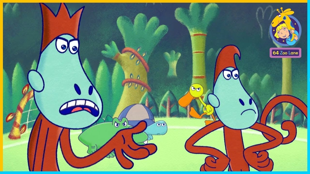 The Story of Zed's Really Helpful Mood | 64 Zoo Lane | 25' Compilation