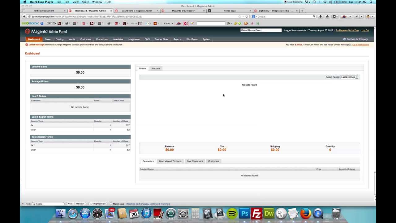 In Depth Tour of The Magento E-Commerce Platform