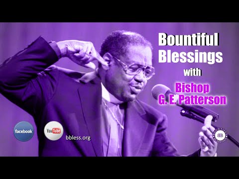 Bishop G. E. Patterson - God Wants You Delivered From Every Fear. #20404