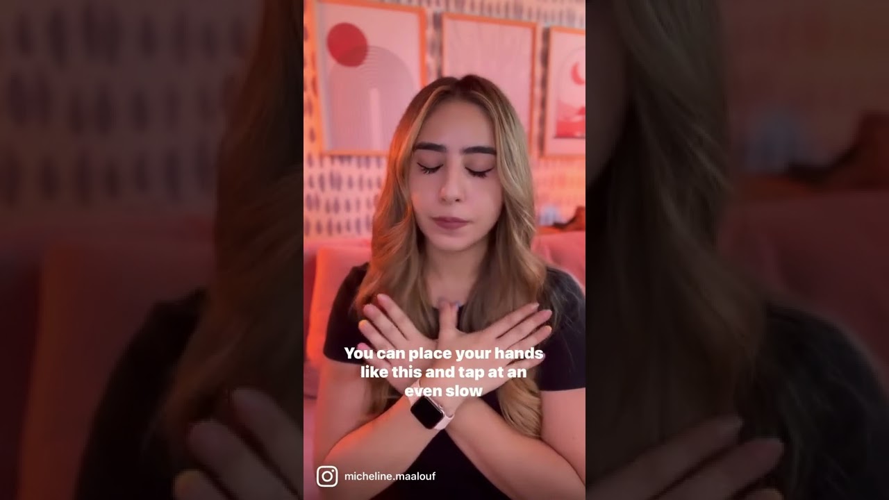 How to stop panic  Tapping for anxiety attacks and panic attacks #panic #panicattack #mentalhealth