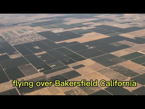Relaxing & Flying ASMR United Airlines back to Bakersfield California in June 2025