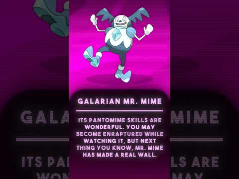Pokedex Entry: #0122 - Galarian Mr. Mime