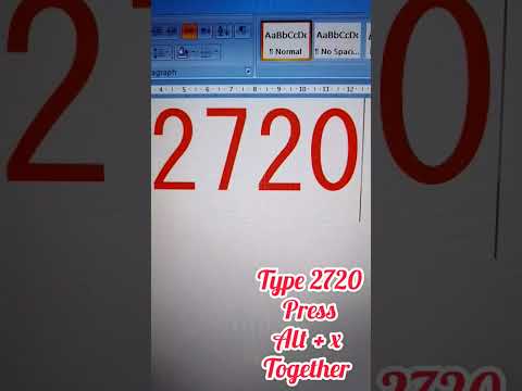 How to Maltese cross Symbol (✠) in MS Word Symbol Keyboard Shortcuts (2710) #trending #shortvideo