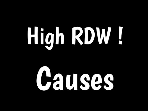 High RDW Causes | High Red Cell Distribution Width |