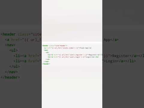 Flask URL Building with url_for() #developer #programming #flask #python