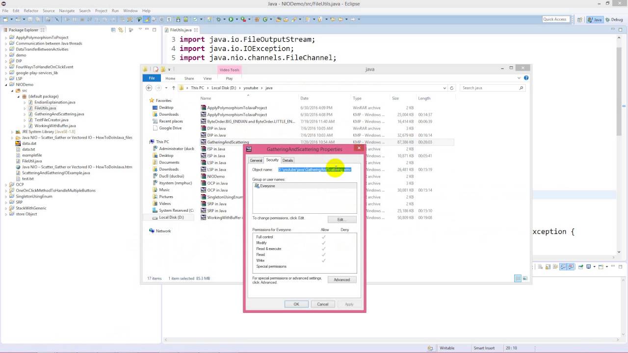 Java NIO: Copy File using FileChannel
