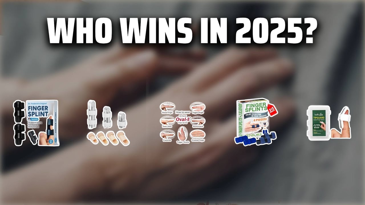 The Top 5 Best Mallet Finger Splint in 2025 - Must Watch Before Buying!