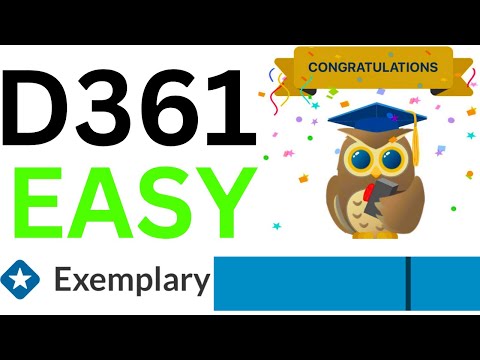 How to Pass D361 WGU (Business Simulation)