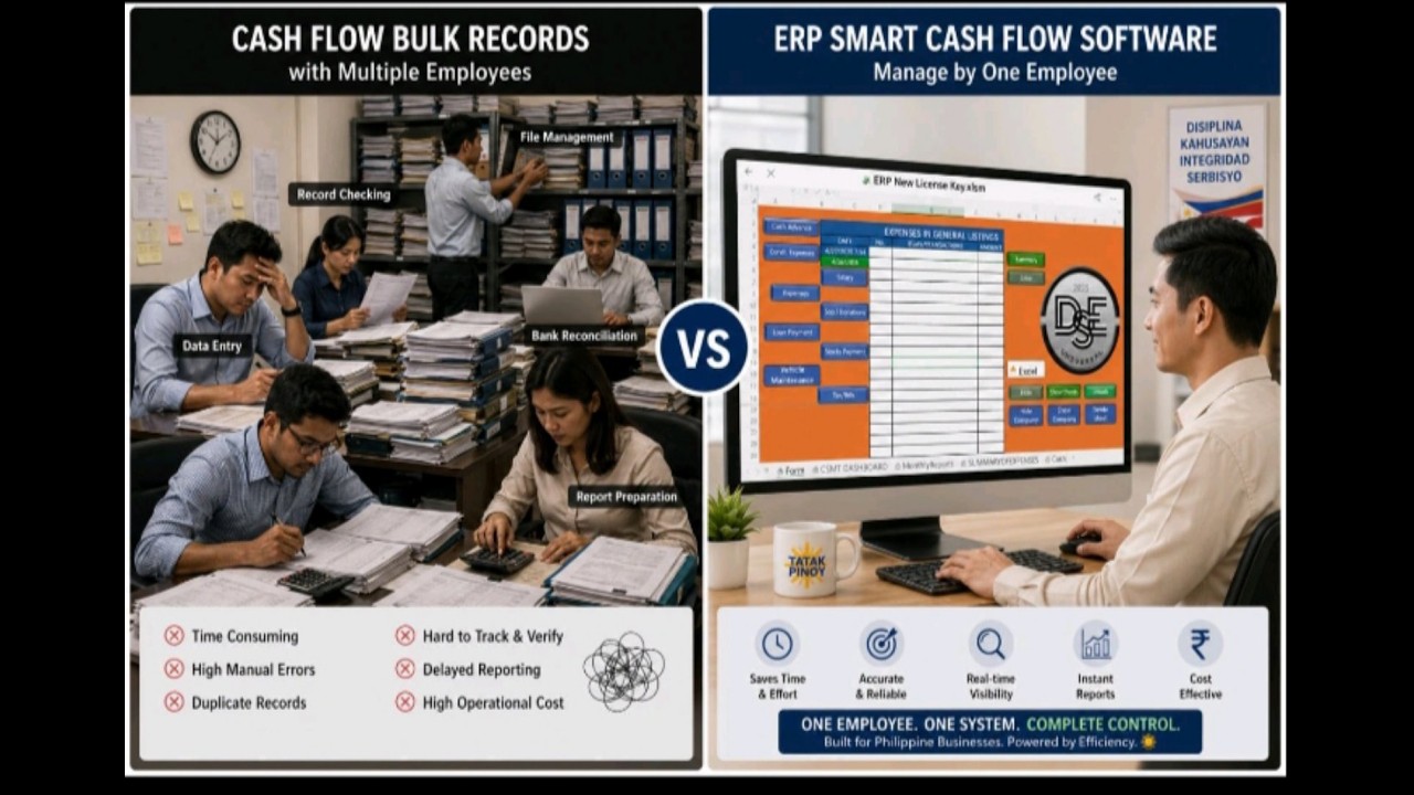 DSE ERP (EnterpriseResourceProgram) Excel Software,Video Tutorial on how to navigate the SOFTWARE