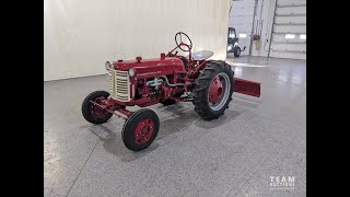 1957 International Cub Lowboy 2WD Antique Tractor - 24CH | Team Auctions