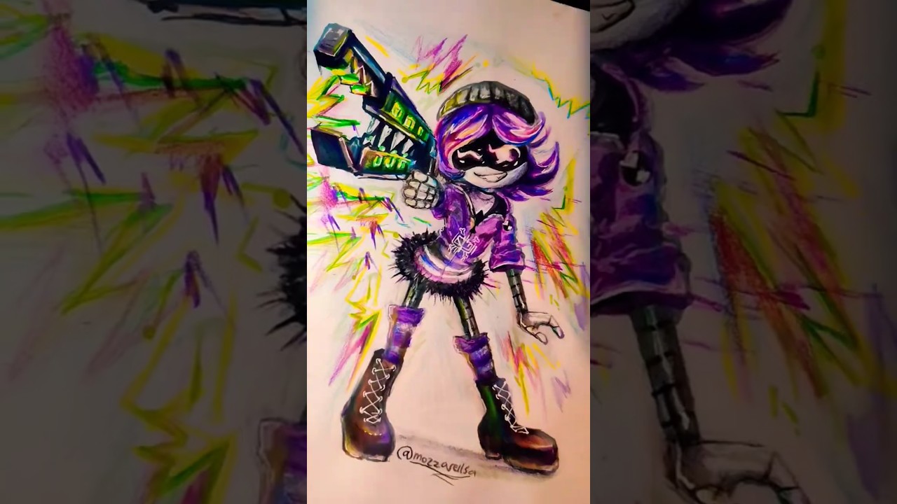 Drawing Uzi from Murder Drones 😈